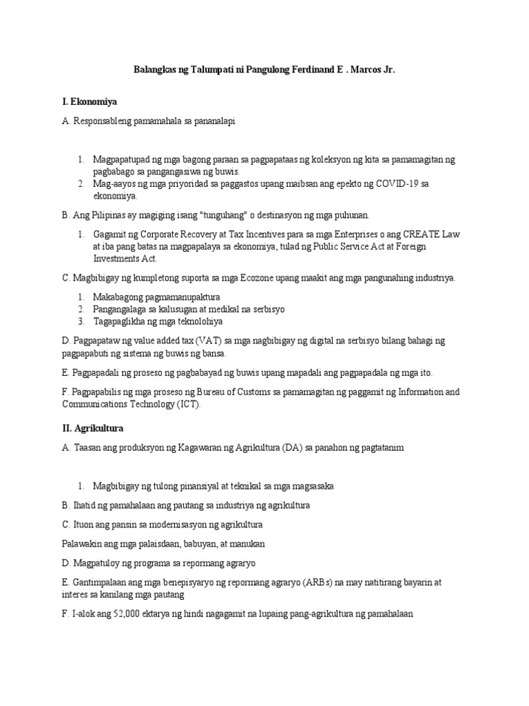 Balangkas | PDF