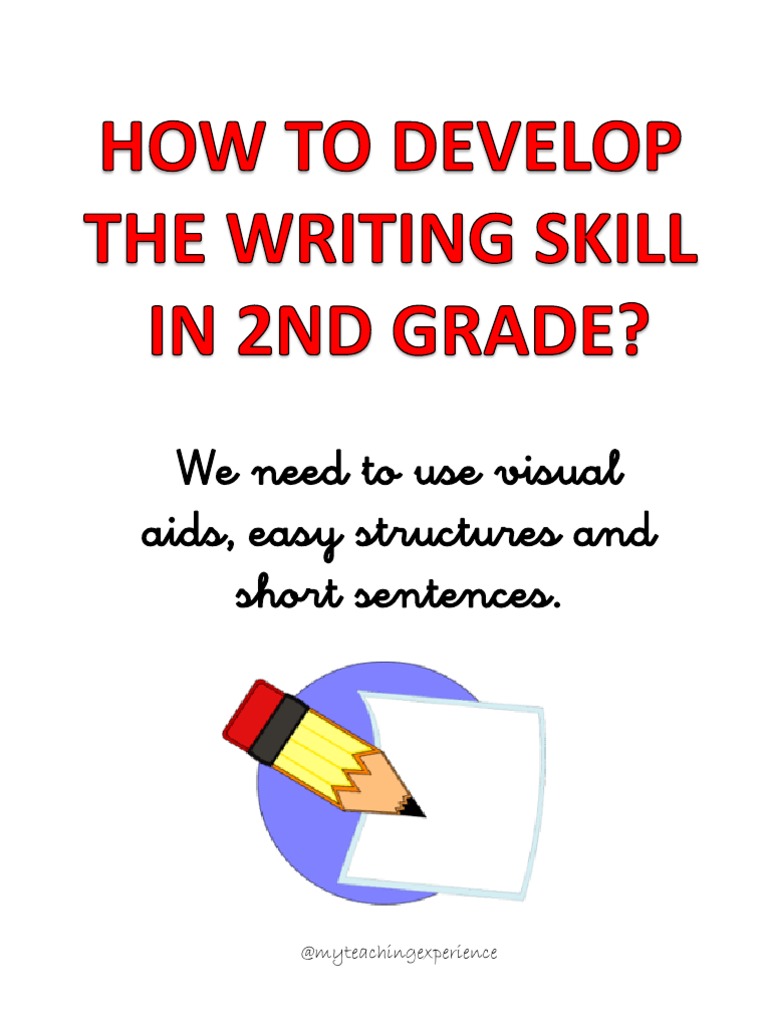 2nd Grade Writing Skill Development | PDF | Cooking, Food & Wine