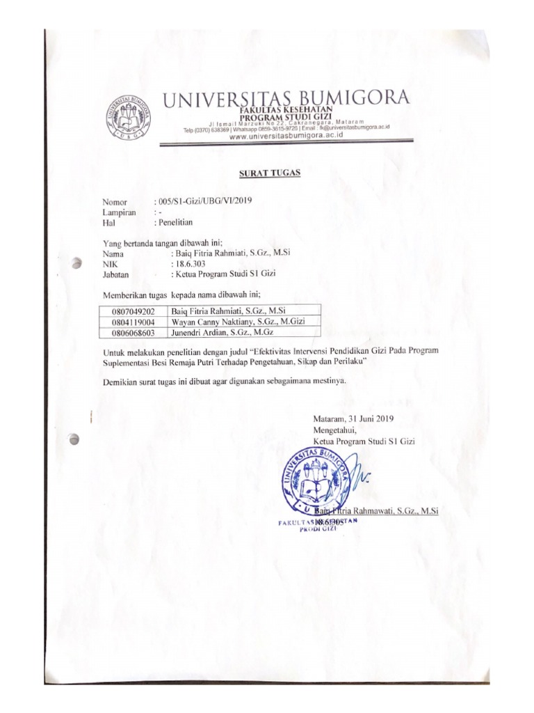 Universitas Bumigora | PDF