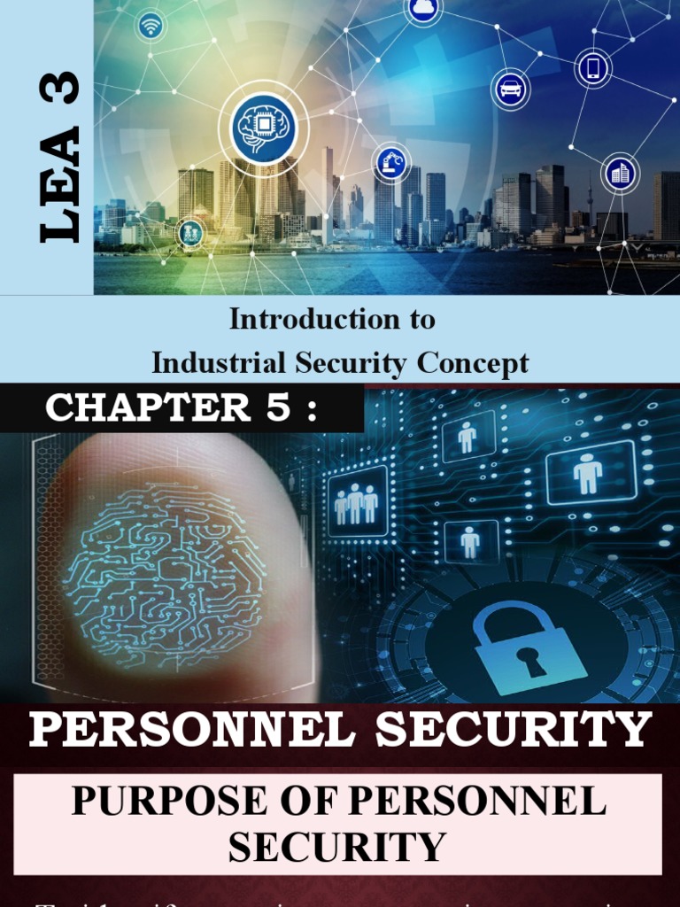 Introduction To Industrial Security Concept | PDF | Computer Security | Security