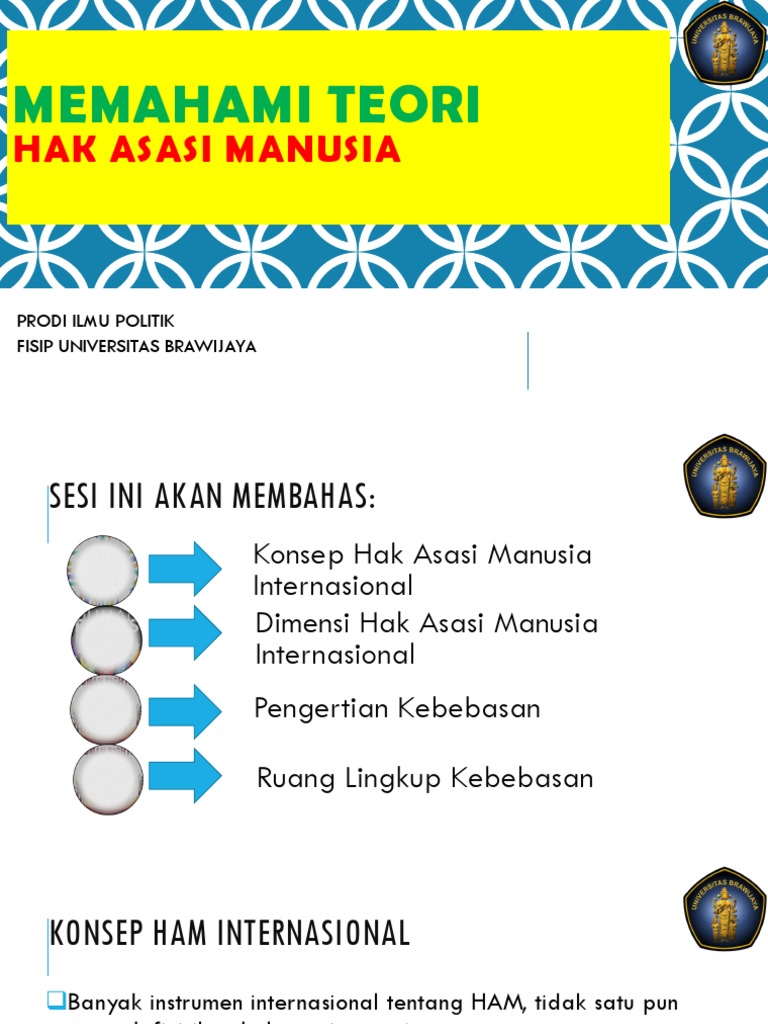 Teori Hak Asasi Manusia Internasional | PDF | Politik