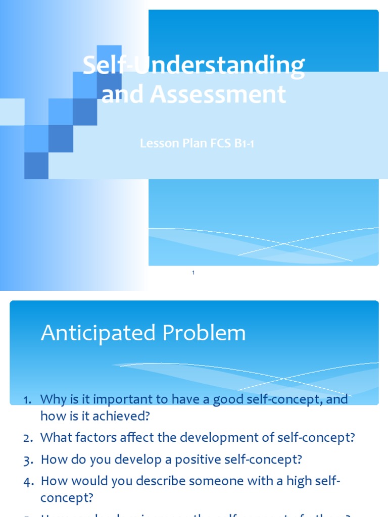 Developing Positive Self-Concept | PDF | Self Concept | Attitude ...