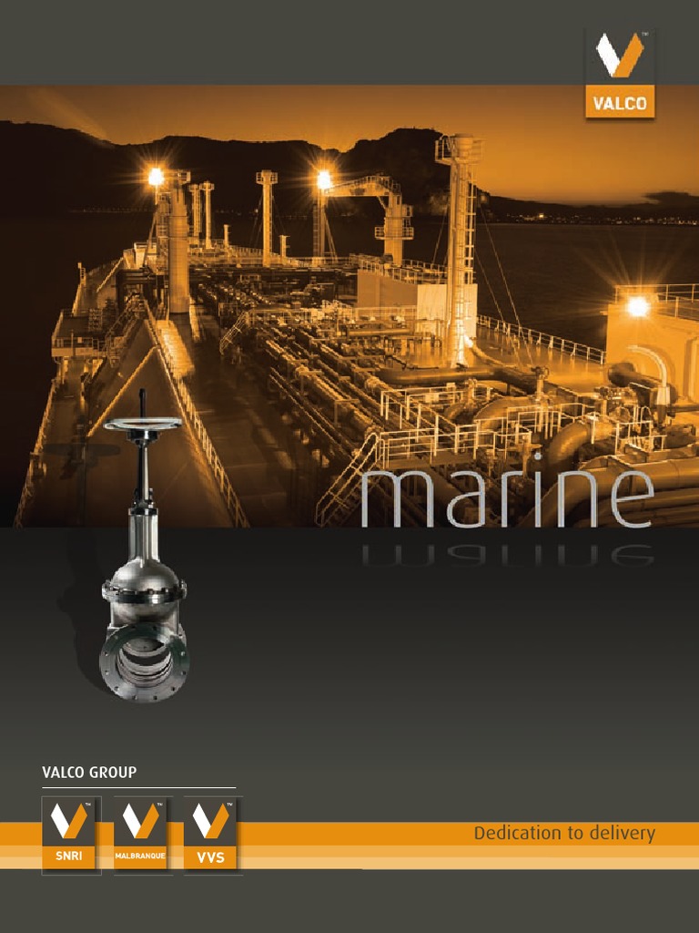 Brochure - Valco - Marine Valves - English | PDF | Valve | Liquefied ...