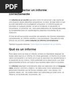 Cómo Hacer La Introducción de Un Informe | PDF | Laboratorios | Business