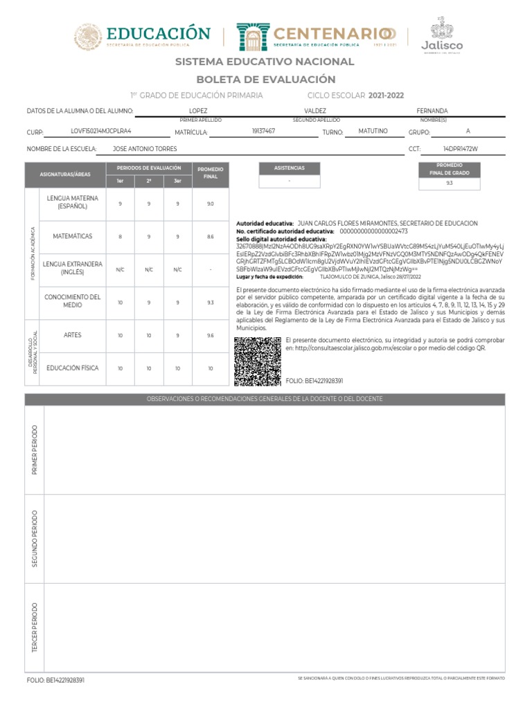 Boleta Final Sep | PDF