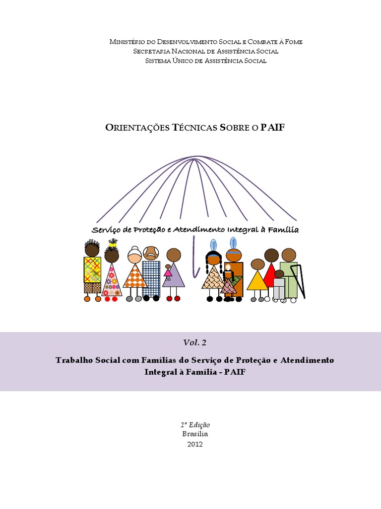 Orientacoes Tecnicas sobre o PAIF - Trabalho Social com Familias | PDF ...