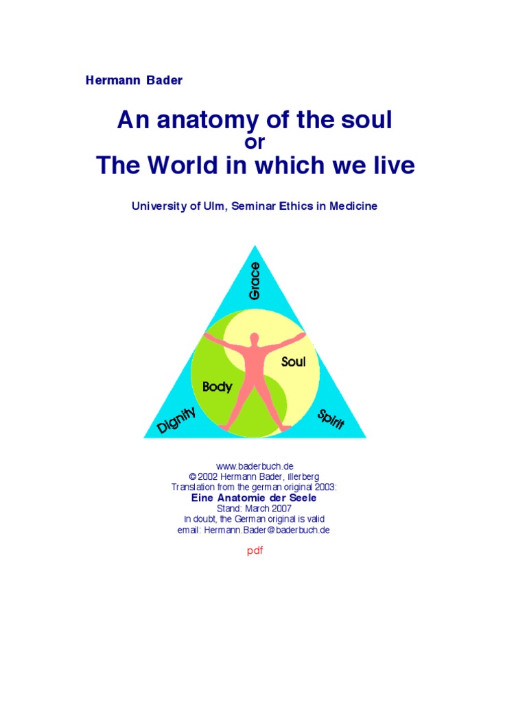 Anatomy of Soul | PDF
