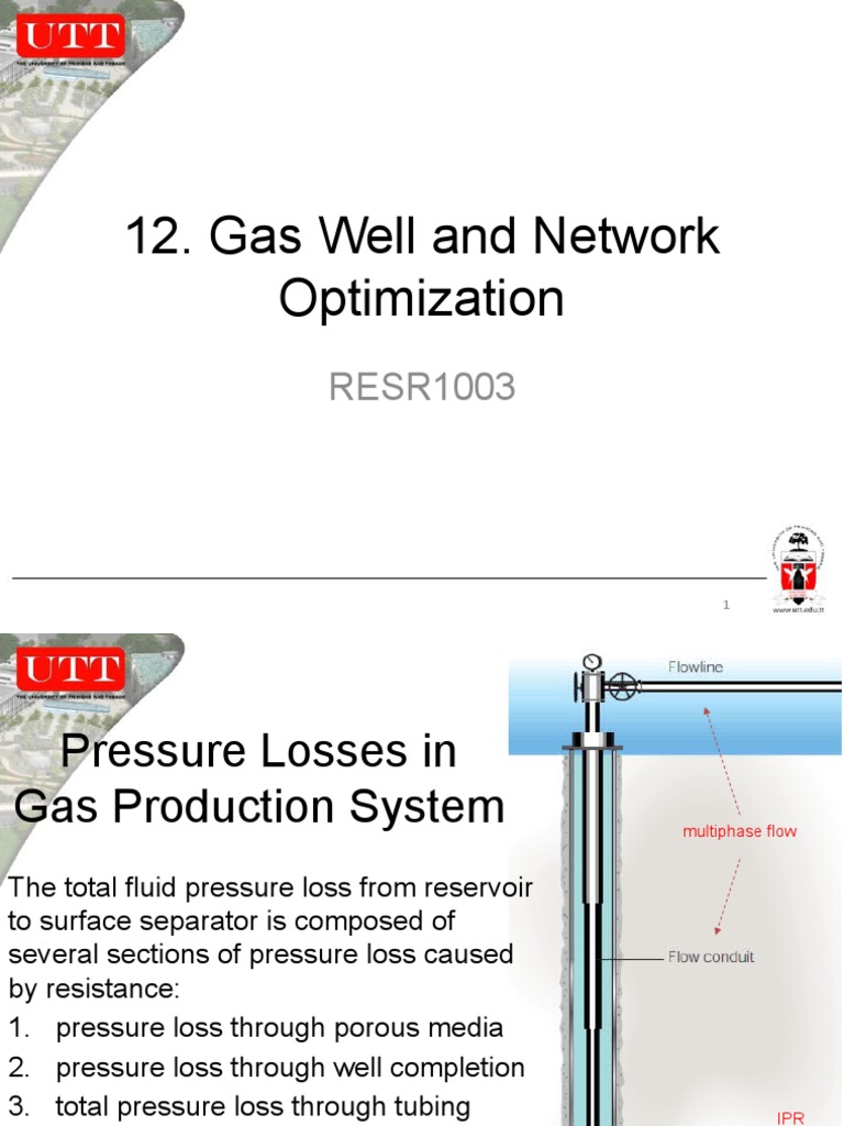 Gas Well Network Optimization | PDF | Discharge (Hydrology) | Gases
