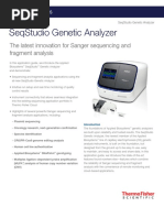 Miseq I100 Specification Sheet M GL 02244 | PDF | Dna Sequencing | Genomics
