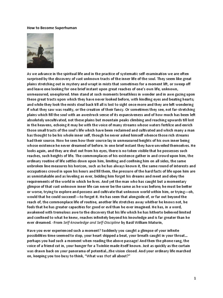 How To Become Superhuman Ne E Printirano Pdf Superheroes