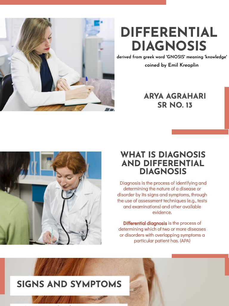 Diffrential Diagnosis Download Free Pdf Medical Diagnosis Mental