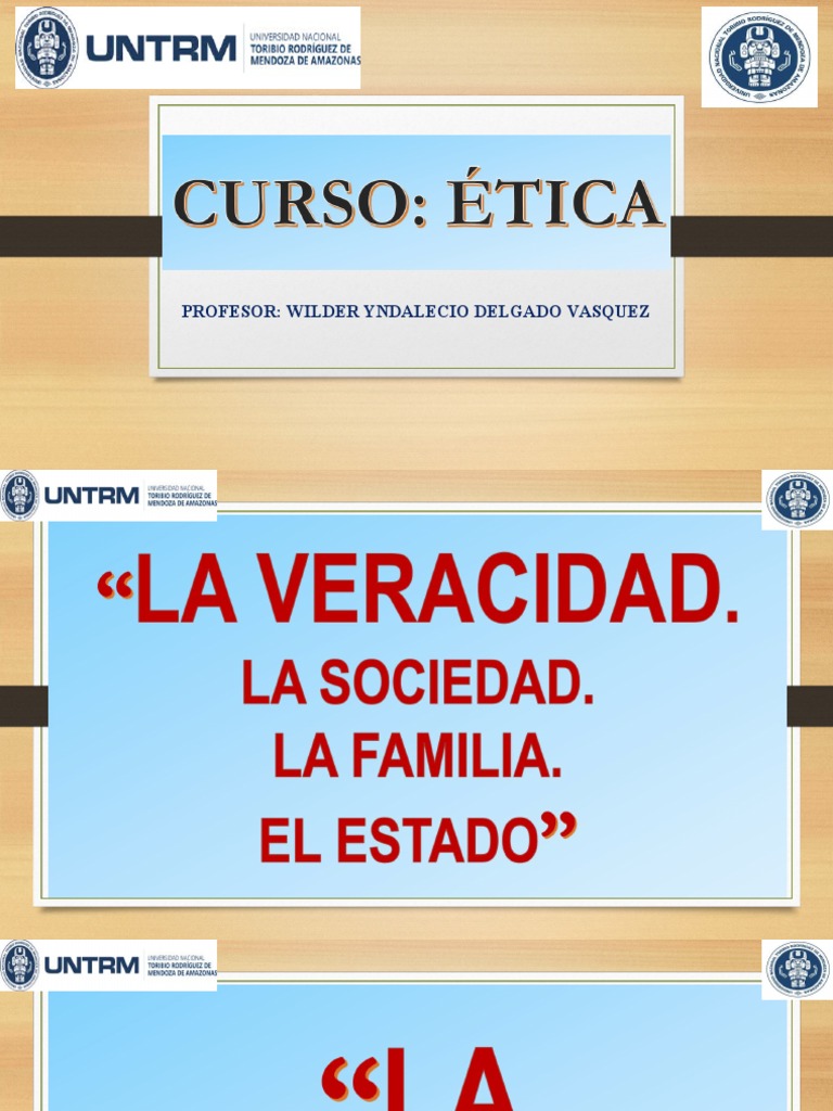 La Veracidad | PDF | Relaciones personales, crianza y desarrollo personal