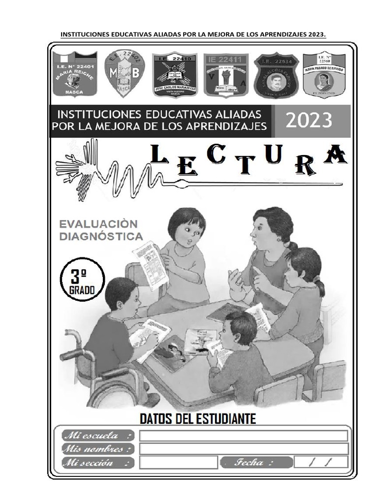 Prueba Lectura 3° Grado | PDF