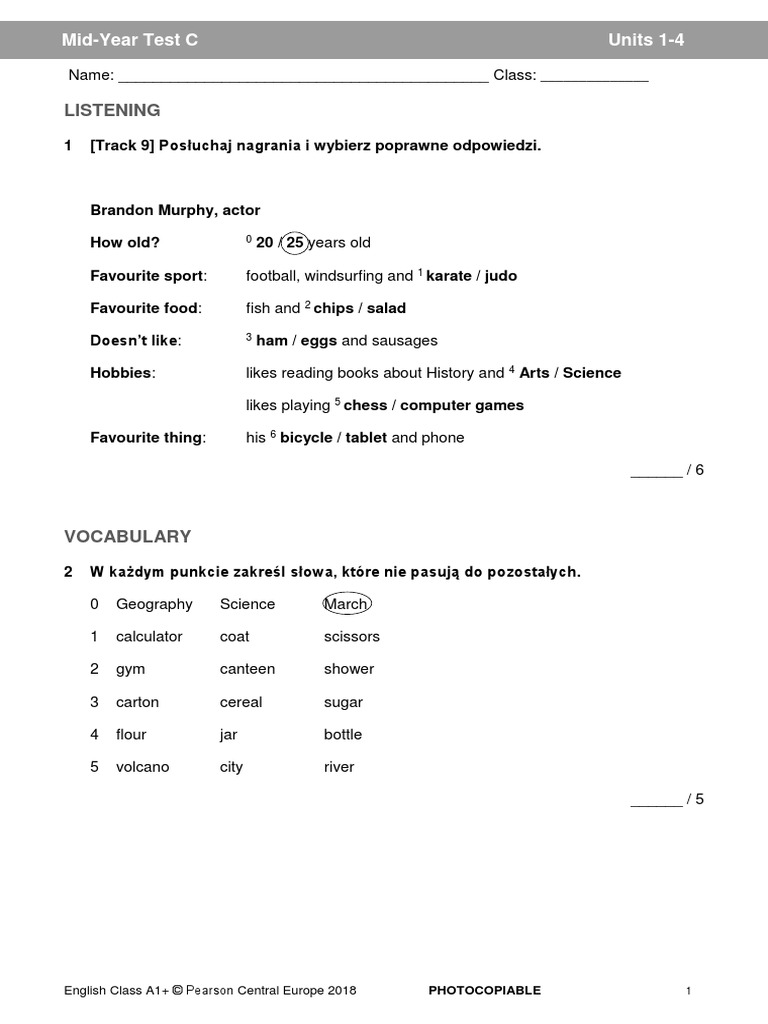 Ec A1p Mid Year Test C Pdf