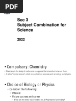 GCSE Combined Science Topic List | PDF | Biology | Chemical Reactions