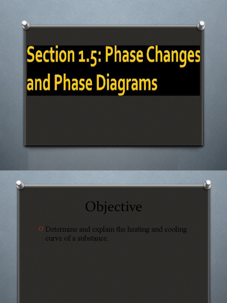 Gen Chem 2 - Lesson 4. Phase Changes and Phase Diagram | PDF