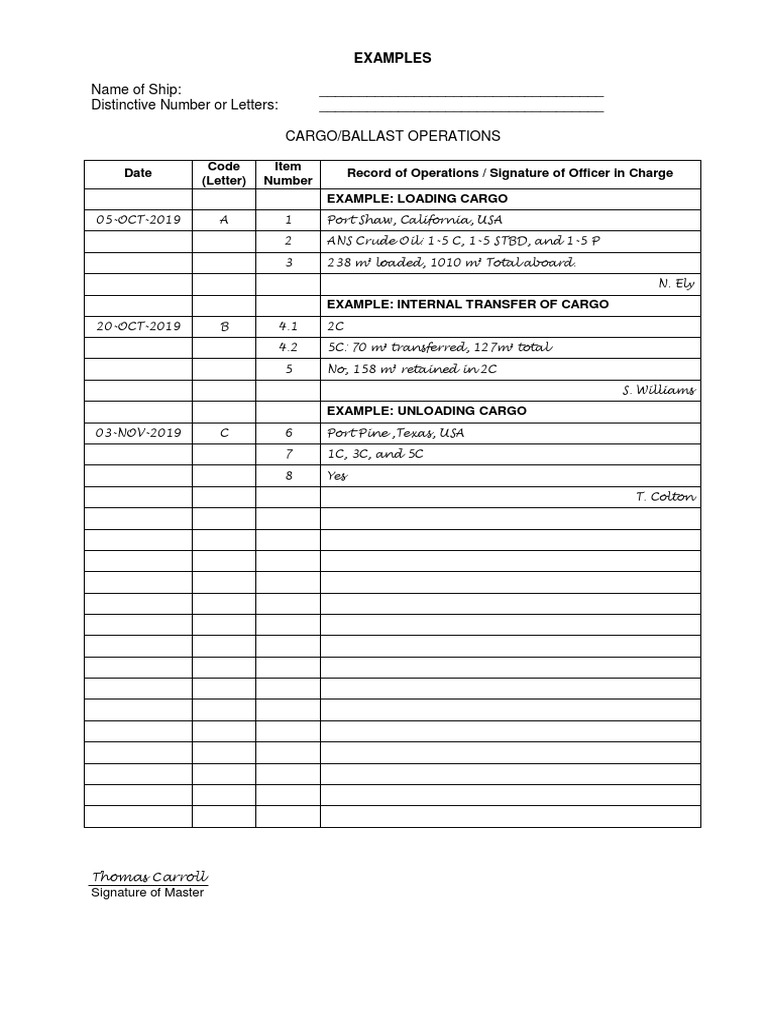ORB Part II Examples | PDF | Watercraft | Transport