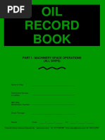Oil Record Book Entry Examples | PDF | Fuel Oil | Fuels