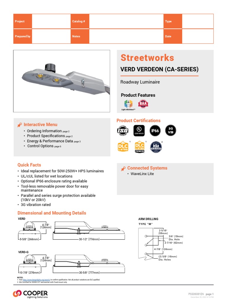 Verd Verdeon | PDF | Light Emitting Diode | Sensor