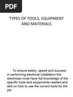Basic Electronic Tools & Equipment | PDF | Screw | Tools