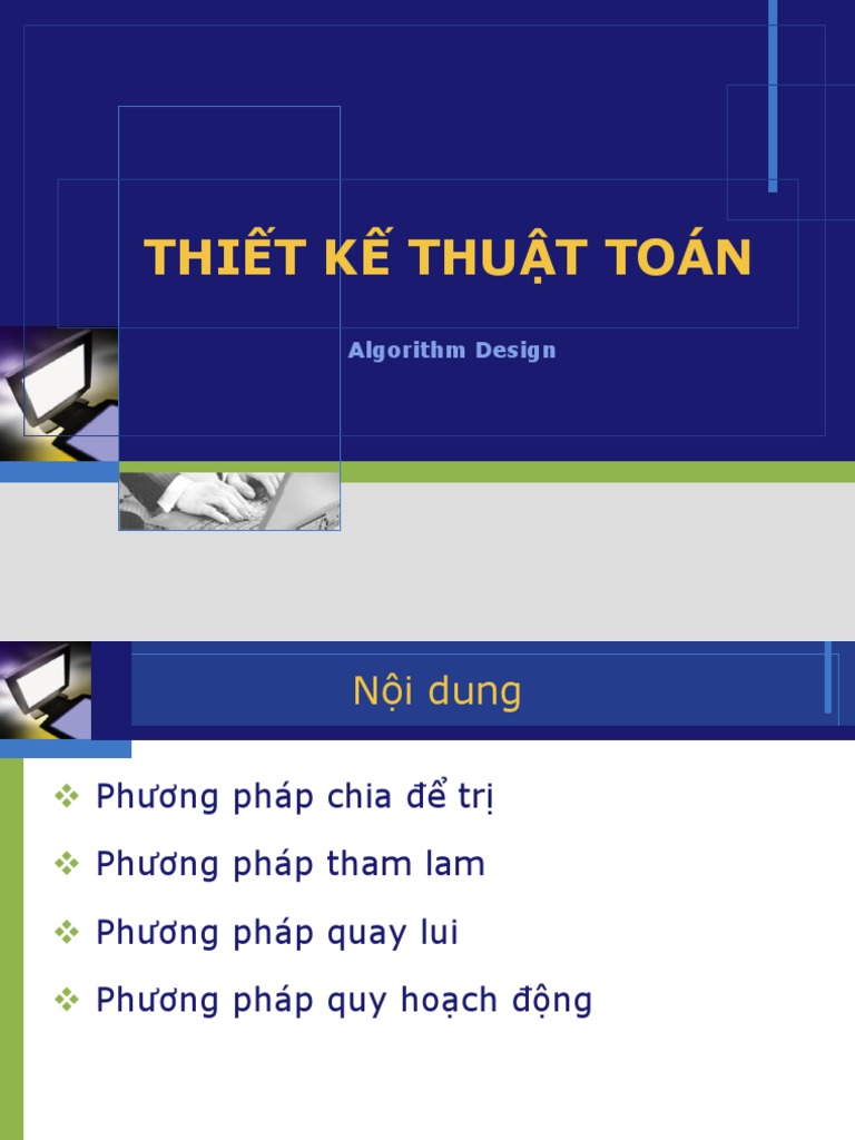 Thiet Ke Thuat Toan | PDF