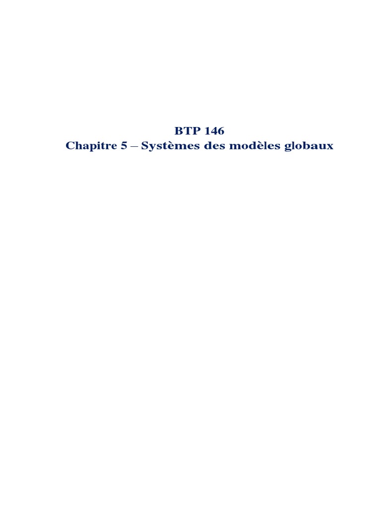 Modèles climatiques globaux : définition et enjeux | PDF | Modèle ...