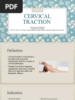 Cervical Traction Treatment Guide | PDF | Physical Therapy | Neck
