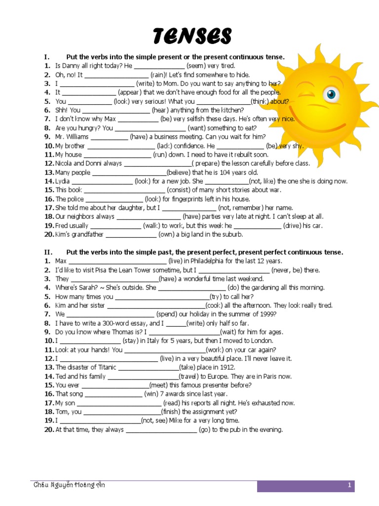 TENSES | PDF | Art