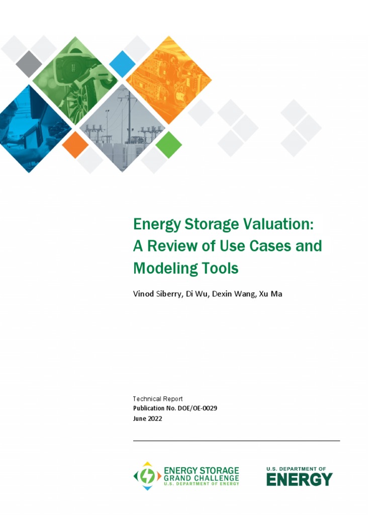 MSP Report 2022june Final 508 v3 | PDF | Energy Storage | Photovoltaics