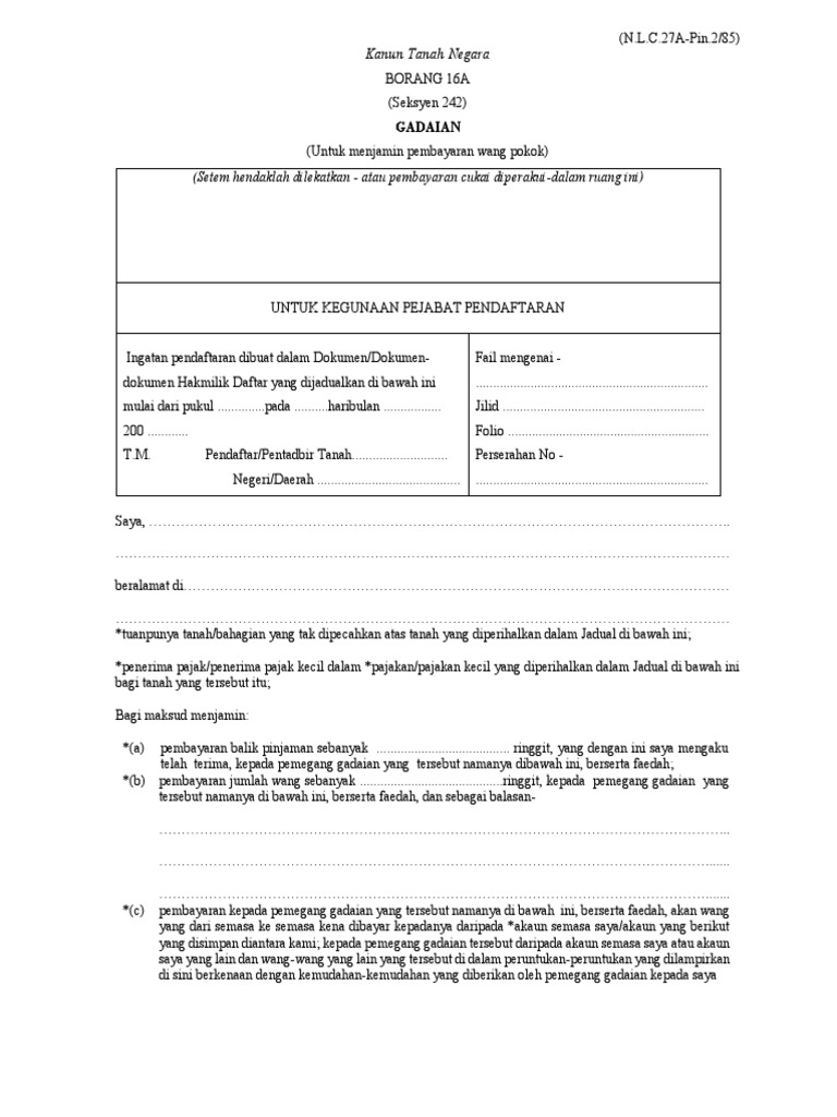 Form 16A (22.9.2017) | PDF