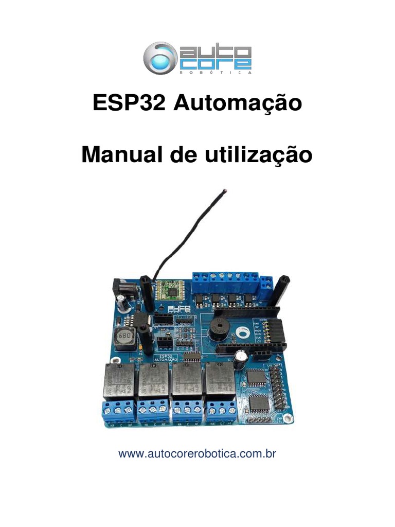 Manual ESP32 Automacao Revb | PDF | Entrada/Saída | Informática