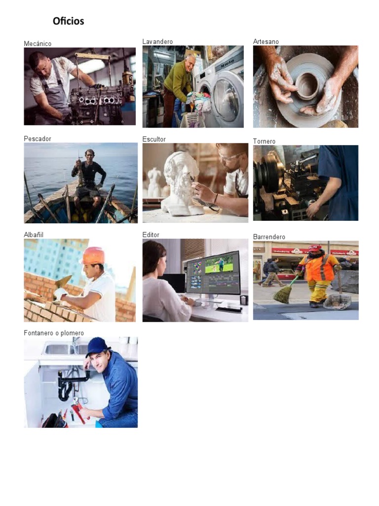 Oficios y Profesiones | PDF