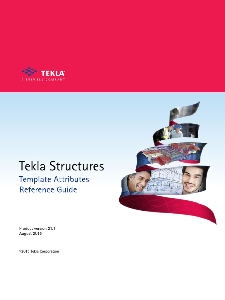 Tekla Structures: Template Attributes Reference Guide | PDF | Computing ...