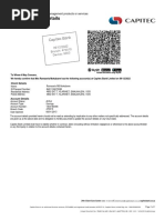 Payment Notification: Capitec B Ank | PDF | Payments | Banks