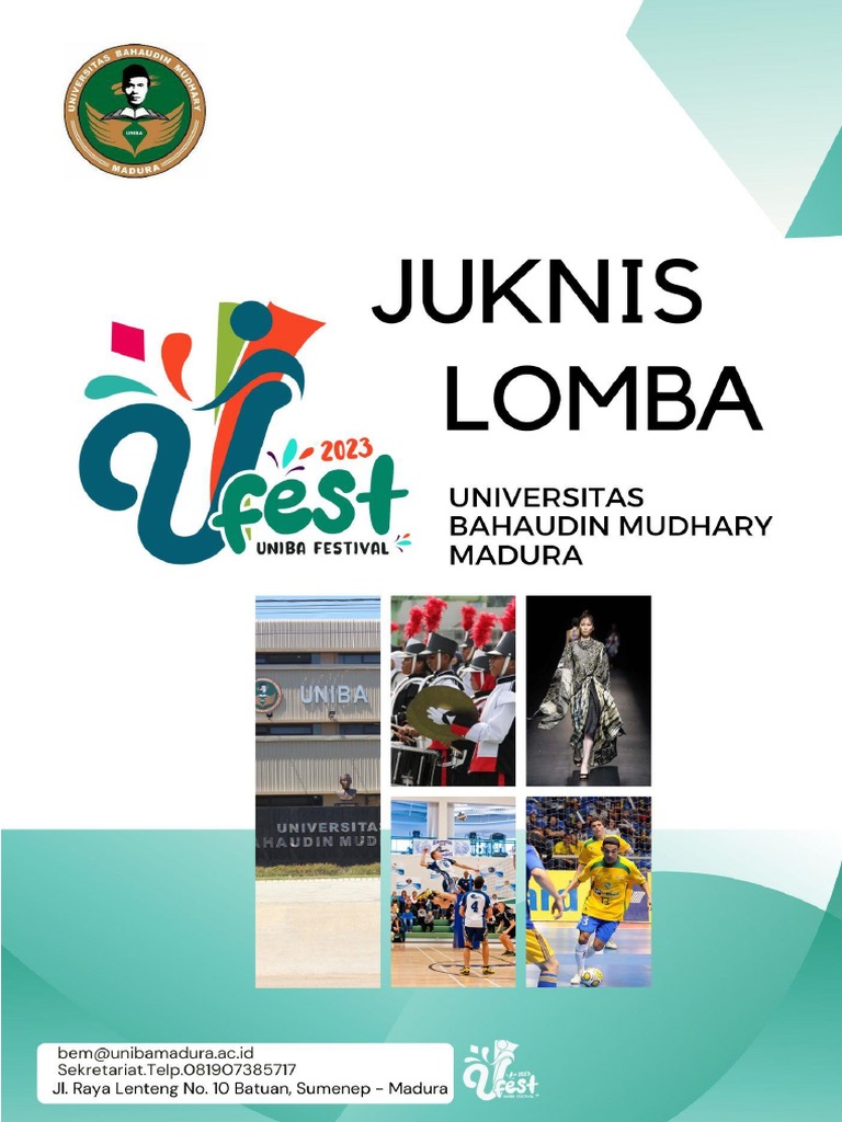 Ketentuan Lomba Uniba Madura | PDF