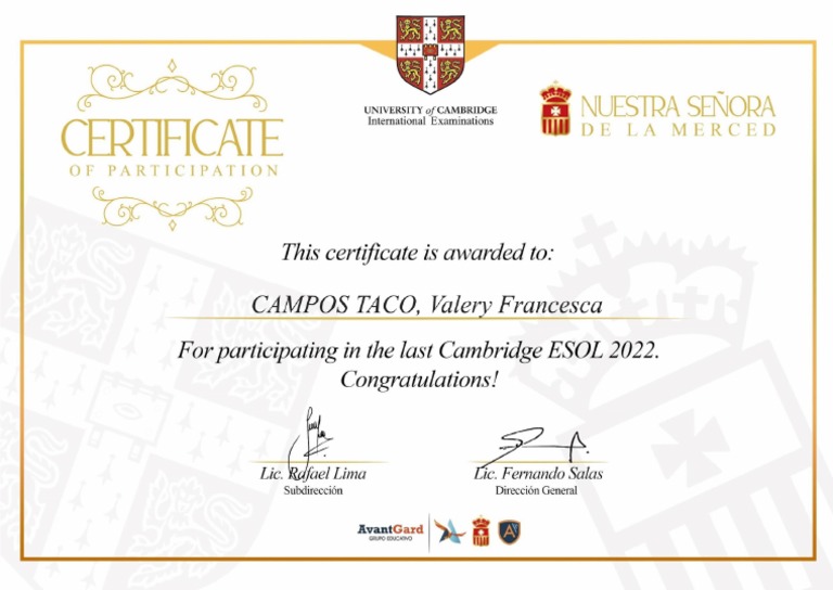 Diploma Cambridge | PDF