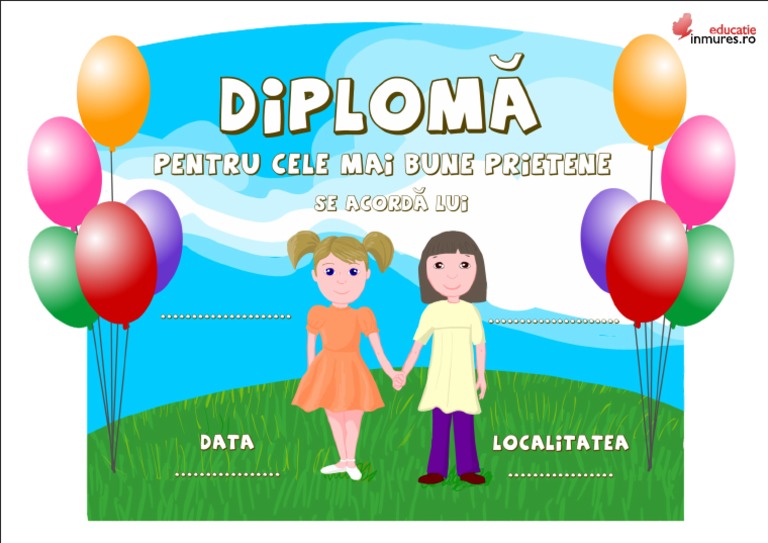 diplOMA- CELE MAI BUNE prietene | PDF