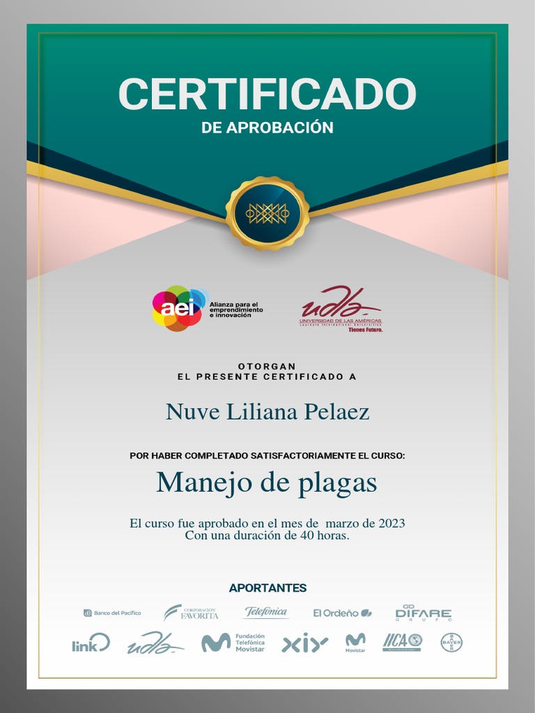 Certificado | PDF