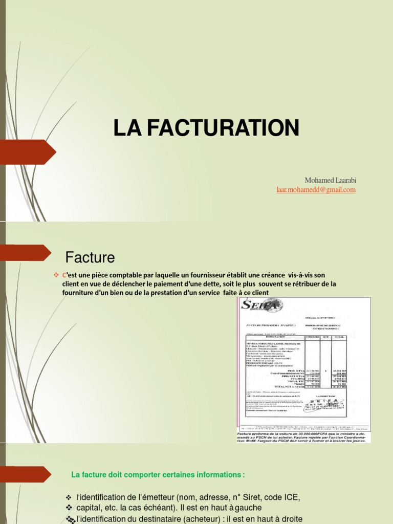 Guide de la Facturation et TVA en France | PDF | Facture | Taxe sur la ...