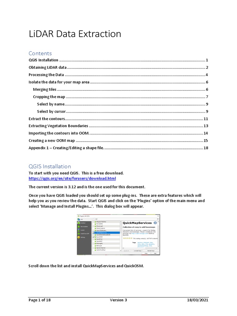 LiDAR Process | Download Free PDF | Software | System Software