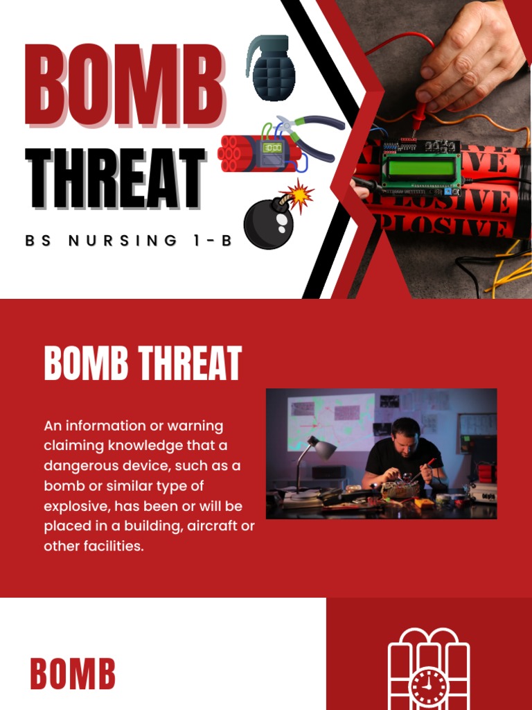 Bombs & Bomb Threat | PDF | Explosion | Bomb