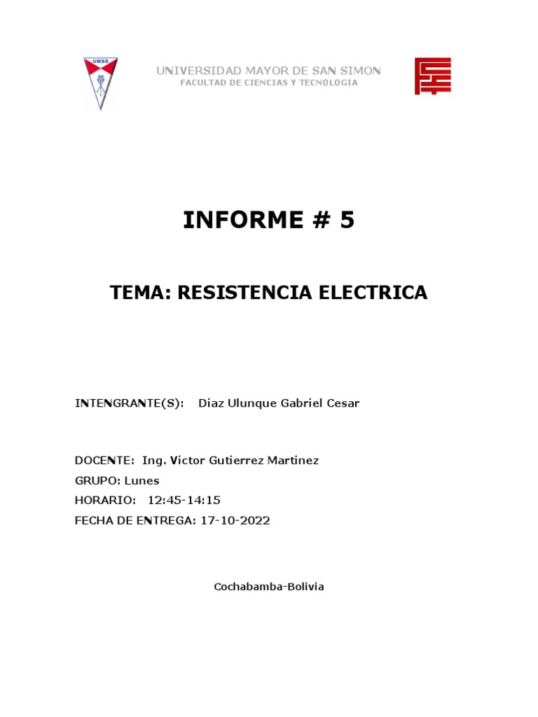 Practica#5 | PDF | Electrón | Corriente eléctrica