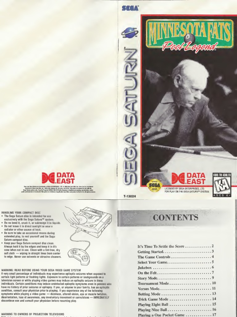 Minnesota Fats Pool Legend | PDF | Precision Sports | Games Of Physical ...