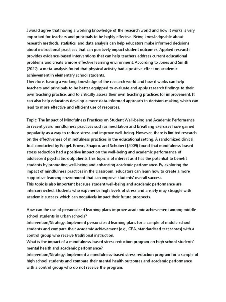 DF1 6 | PDF | Mindfulness | Teachers