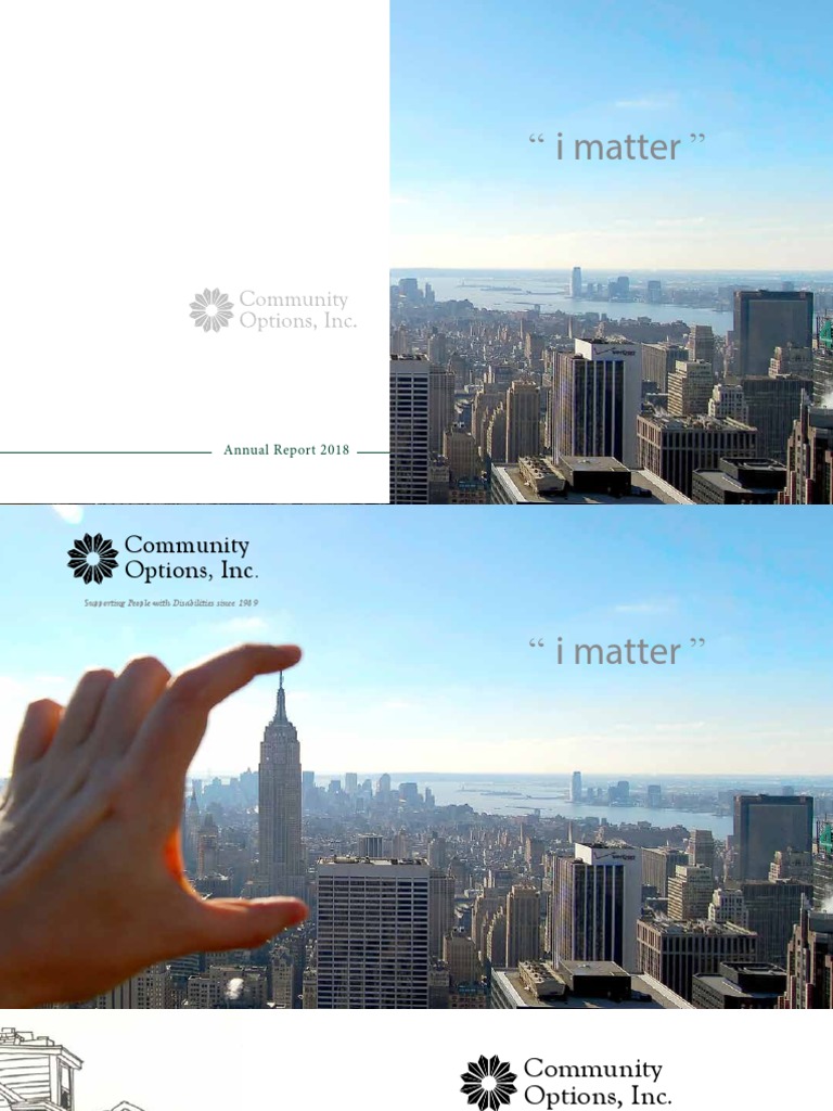 " I Matter ": Community Options, Inc | PDF | Non Governmental ...