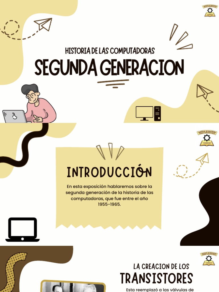 Segunda Generación de Computadoras 1955-1965 | PDF