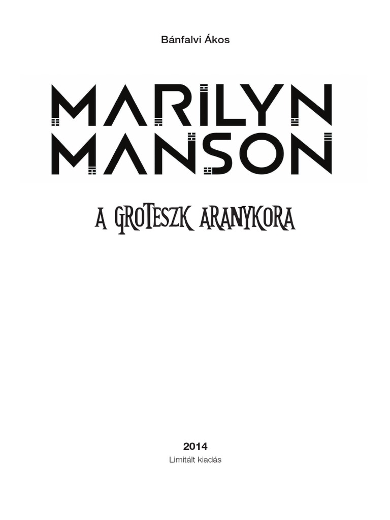 A Groteszk Aranykora: Bánfalvi Ákos | PDF