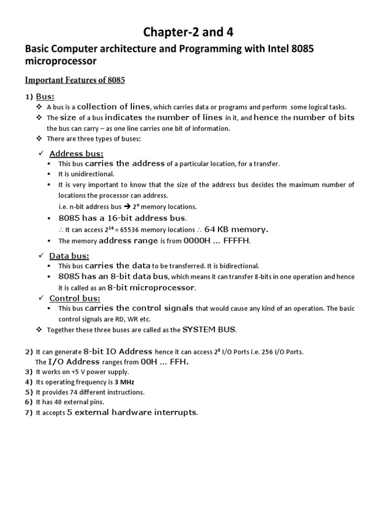 Programming With 8085 Microprocessor | PDF | Central Processing Unit | Binary Coded Decimal
