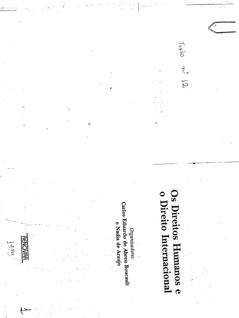 PIOVESAN, Flavia. A CF Brasileira de 1988 e Os Tratados Internacionais ...