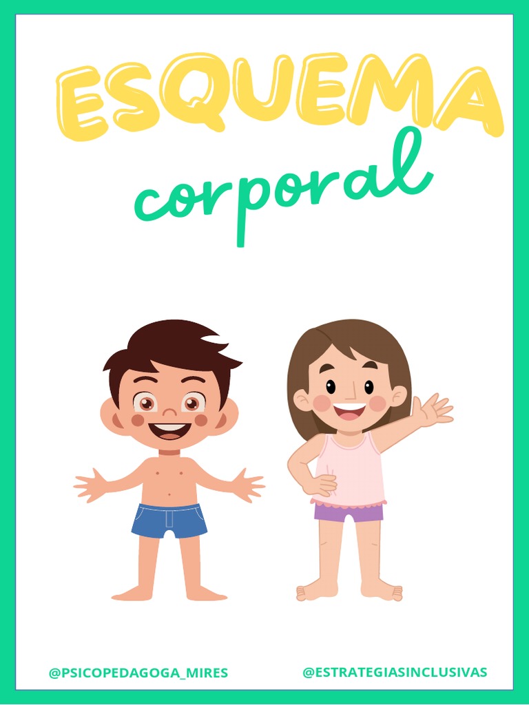 Fichas para Massinha Esquema Corporal | PDF